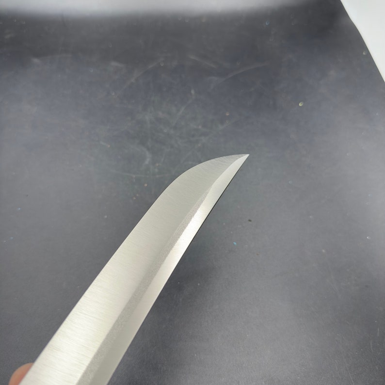 Japanese Wakizashi Blade, Long Tanto Knife Blank, Hardened N690 Steel ...