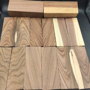 Exotic Wood Block, Indian Rosewood Knife Making Scales, Knife Maker ...