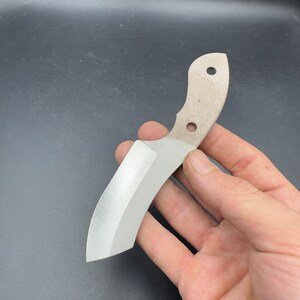 Mini Cleaver Neck Knife Blank, EDC Knife Making Blade, Heat Treated ...