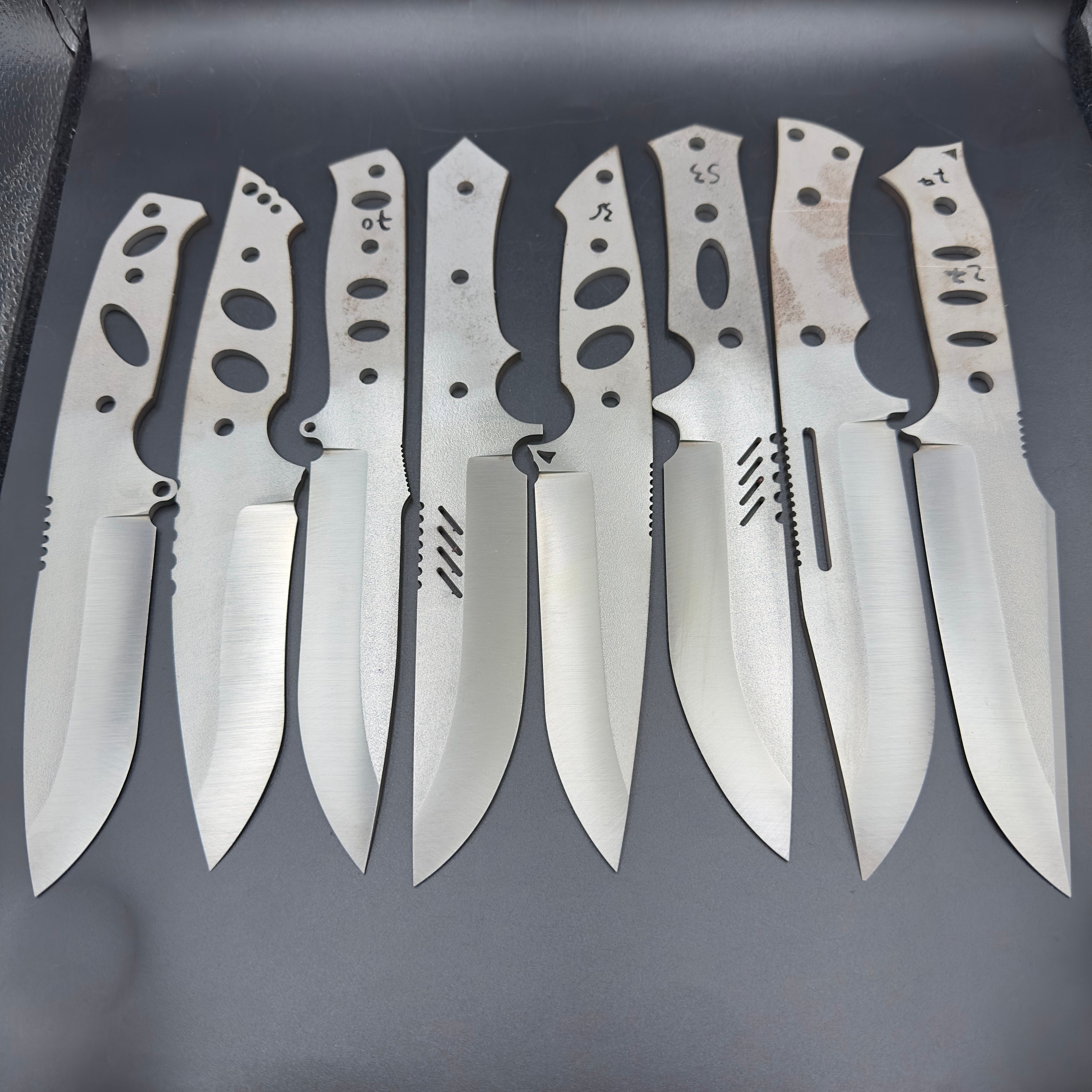 N690 Stahl Messer Klinge Rohling Outdoor Messer Herstellung - Etsy ...