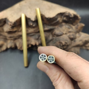 Mosaic Pin, Knife Making Brass Rods, Knife Maker Supplies , 6&8 Mm ...