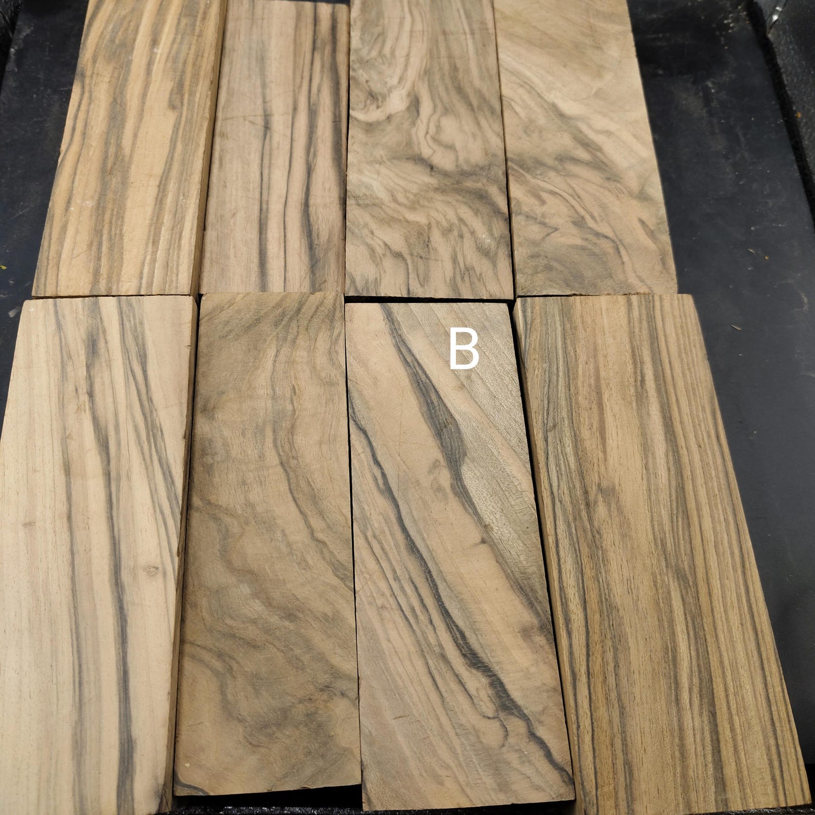 Turkish Walnut Wood Blank, Wood Burl Block for Knife Scales, Knife ...