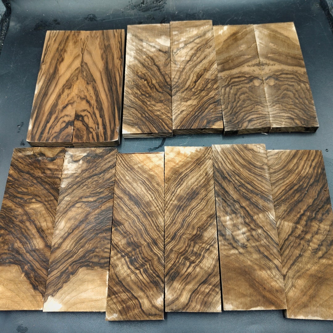 Turkish Walnut Wood Knife Scales Handle Material, Knife Maker Supplies ...