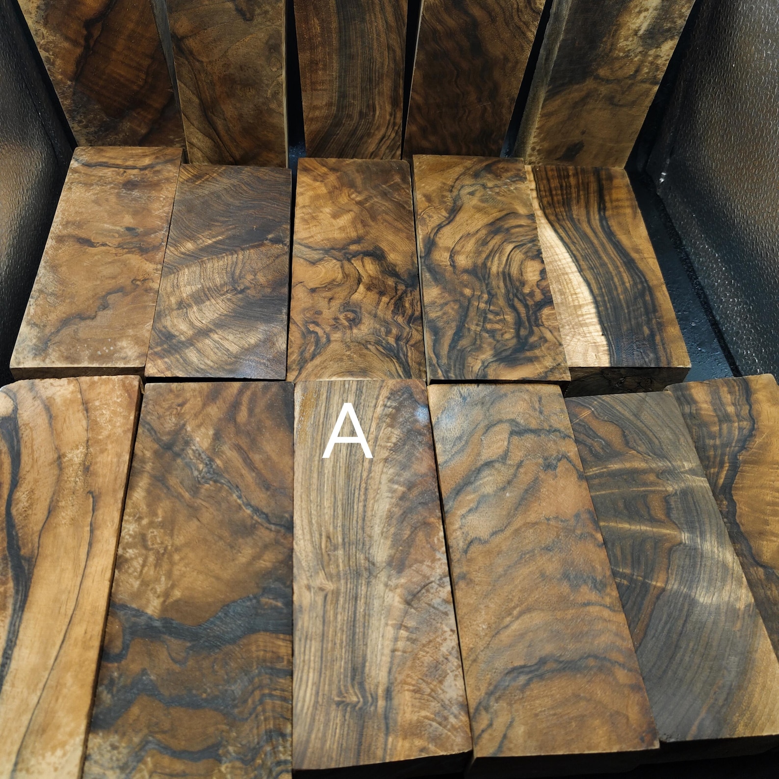 Turkish Walnut Wood Blank, Wood Burl Block for Knife Scales, Knife ...