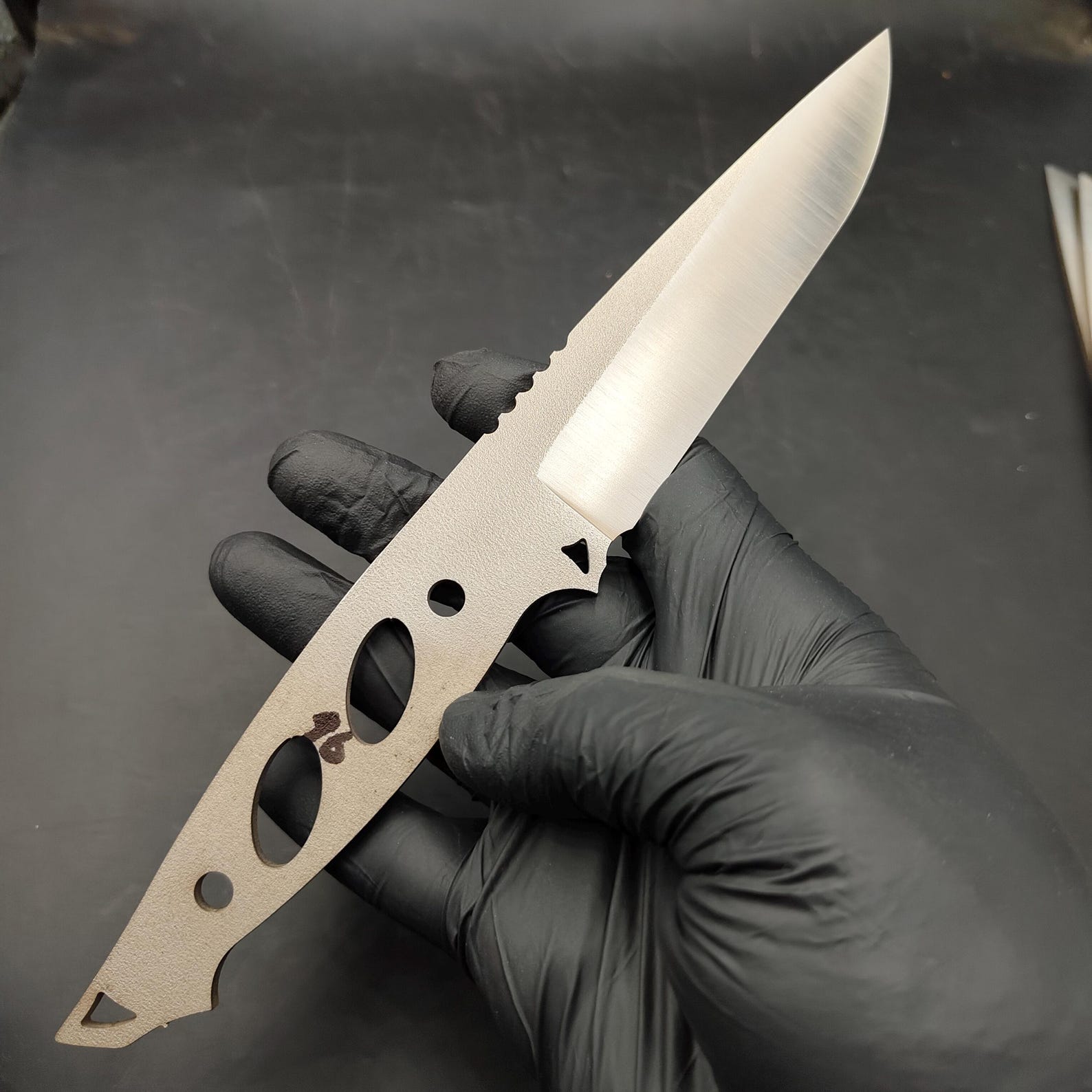 Hardened Knife Making Blank, Carbon D2 Steel Blades Knife Maker ...