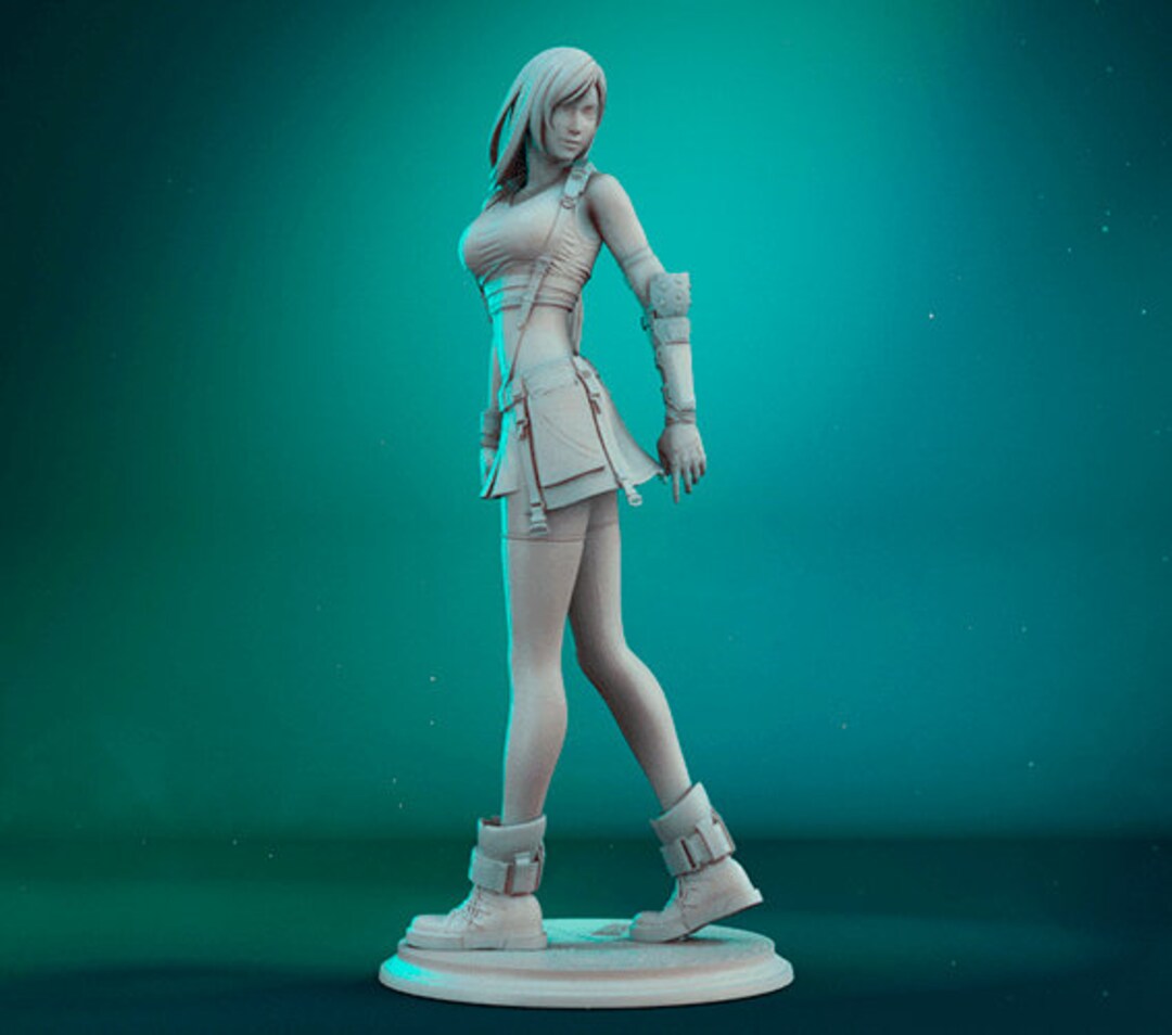 Final Fantasy STL Tifa Lockhart STL Tifa Lockhart 3D Model - Etsy