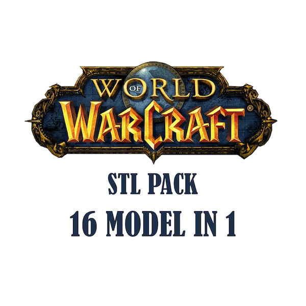 3d Printed World of Warcraft - Etsy