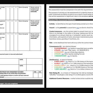 Holiday Let Mobile Home Static Caravan Fire Risk Assessment - Etsy