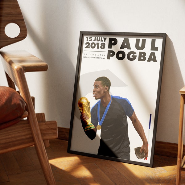 Paul Pogba - Etsy