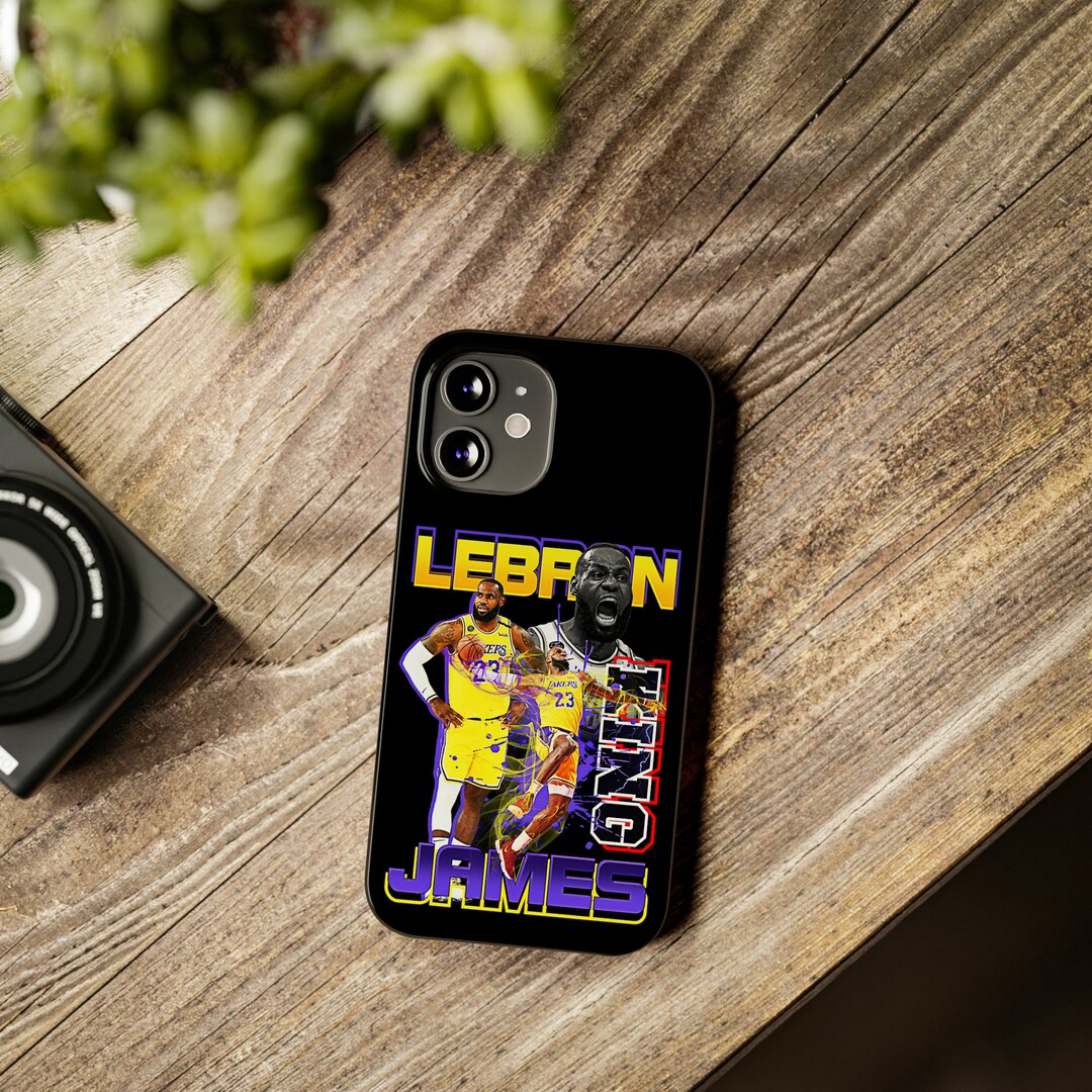 Lebron James LA Lakers 90's Bootleg Style Phone Case for - Etsy