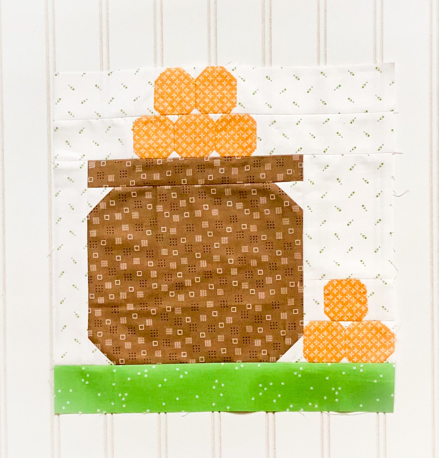 Pot of Gold Quilt Block Pattern. Bonus Instructions to Make a Pillow ...