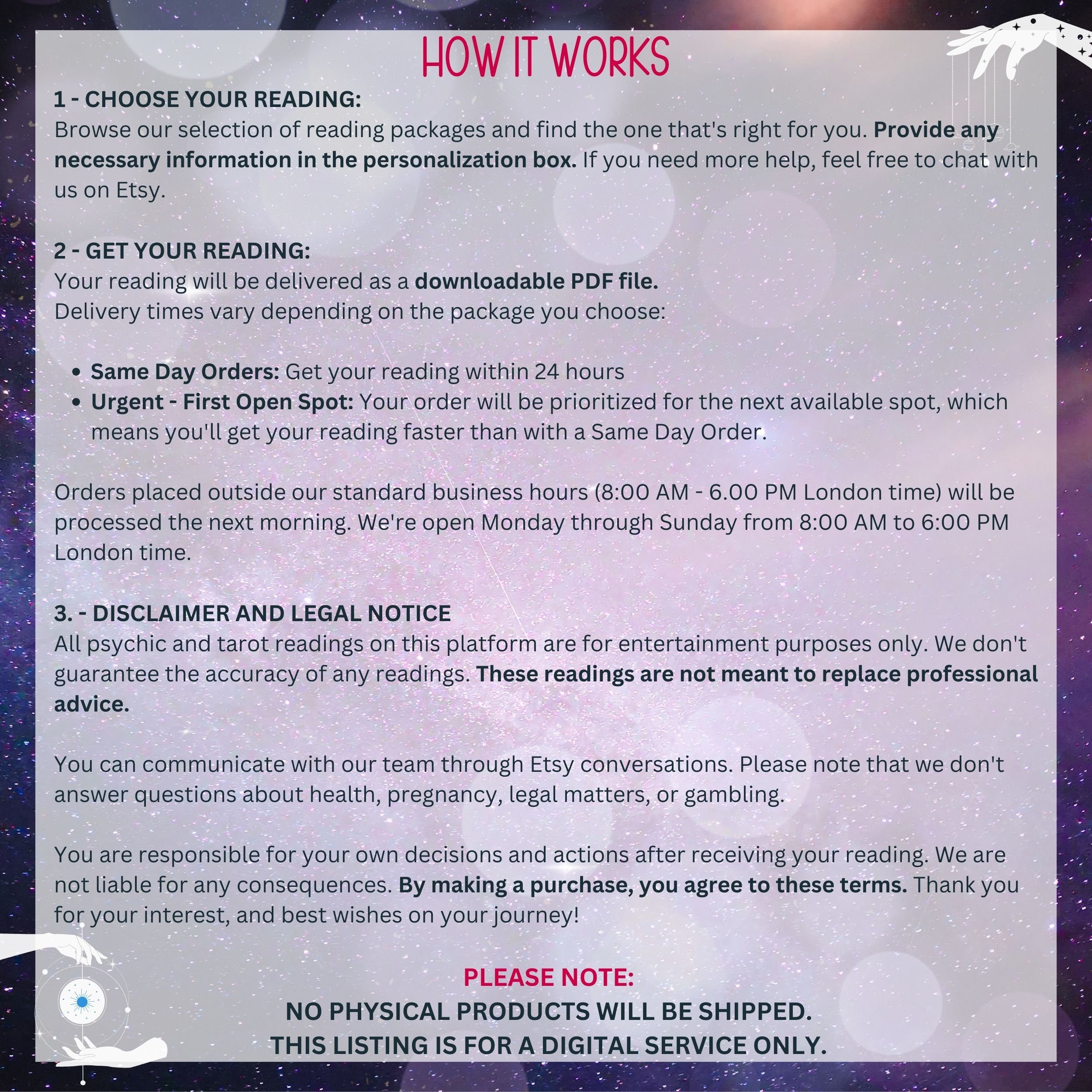 Love Tarot Reading Same Hour Detailed Love Tarot Fast Readings Psychic ...