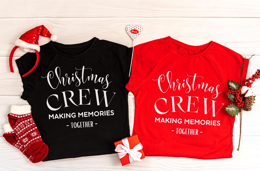 Christmas Crew SVG PNG Files for Cricut and Sublimation, Family ...