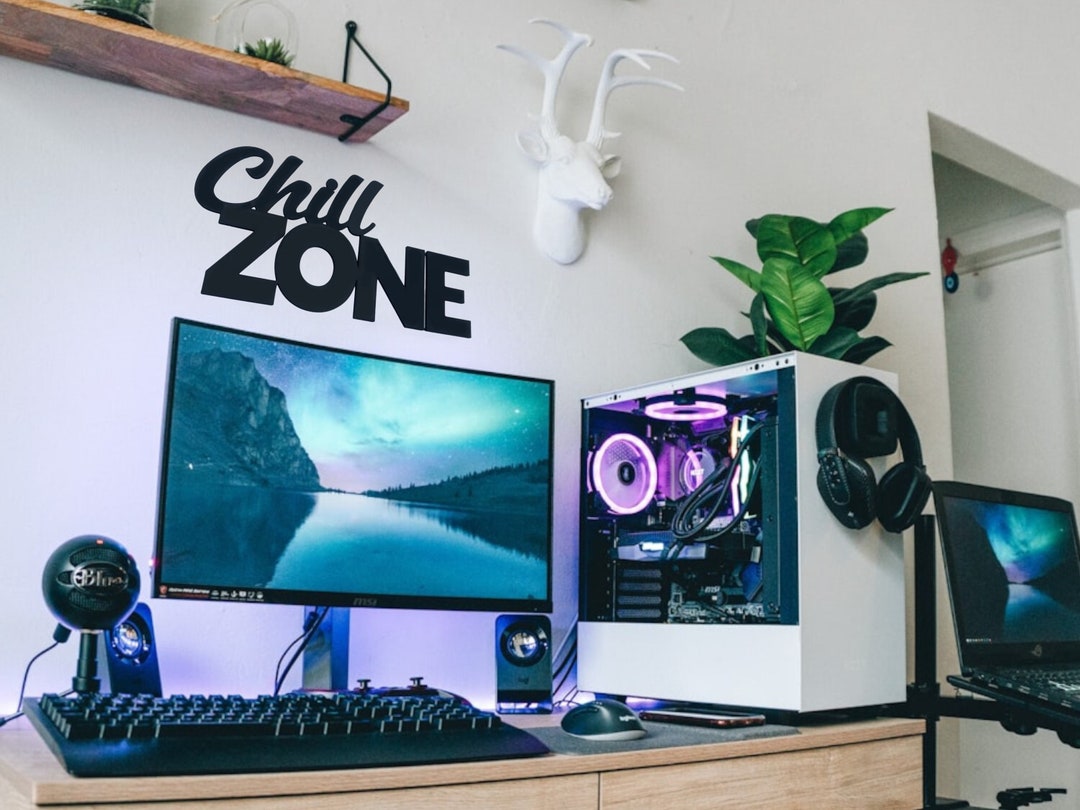 Chill Zone Sign Chillzone Door Sign & Wall Decoration Wall Decoration ...