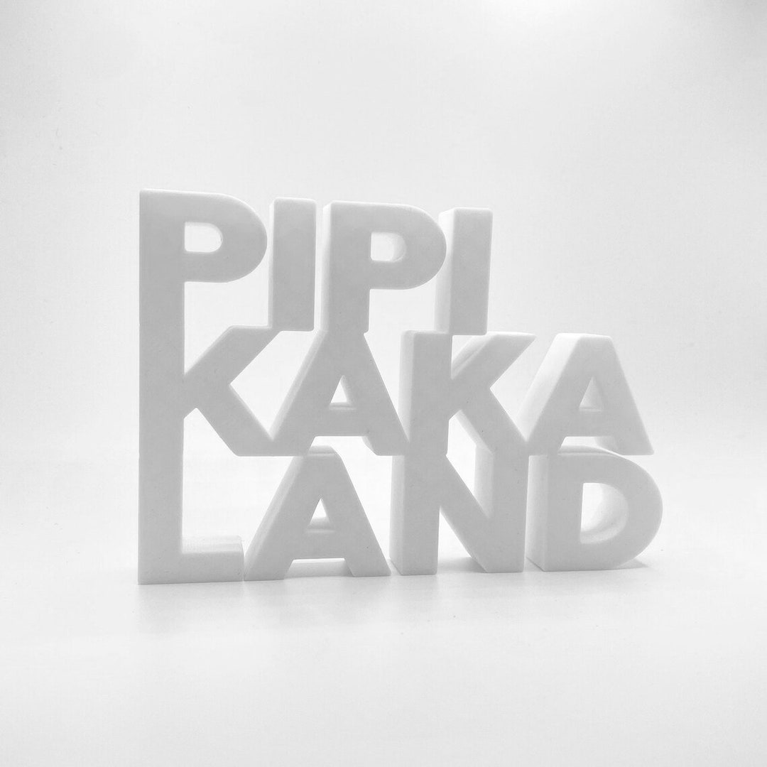 Pipa Kaka Country Sign Toilet Sign Decoration 3D Printed - Etsy