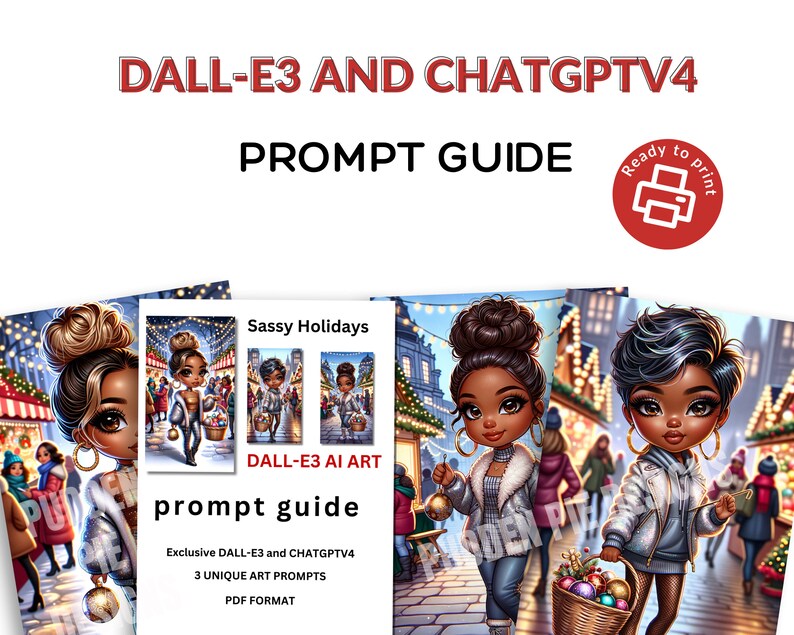 DALL-E3 AI Art Prompt Guide - Etsy