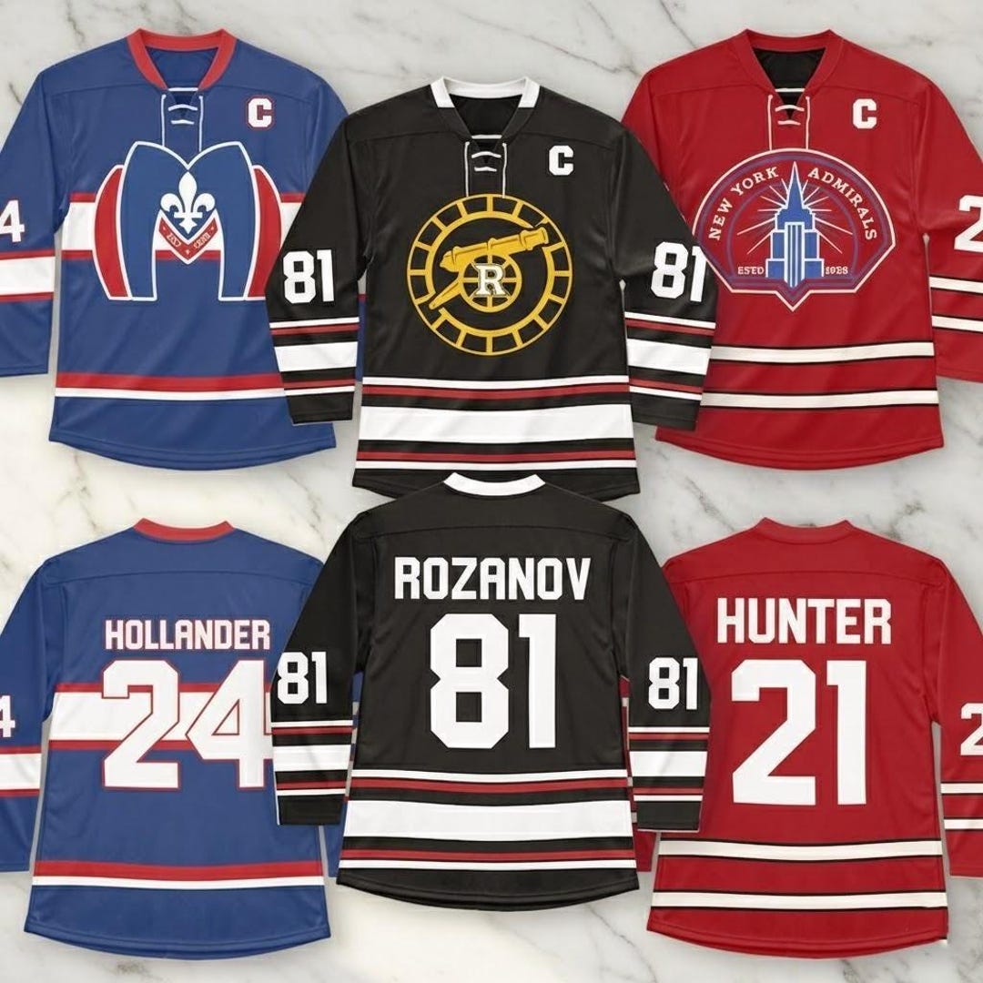Hollanov Hookey Jersey, Hudson Williams Connor Storrie Hookey Jersey ...