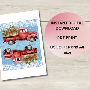 Christmas Savings Challenge| Digital Download| Printable A4 and US ...
