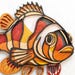 3D Clownfish Wood Wall Art – Layered Ocean Nursery Decor - Etsy