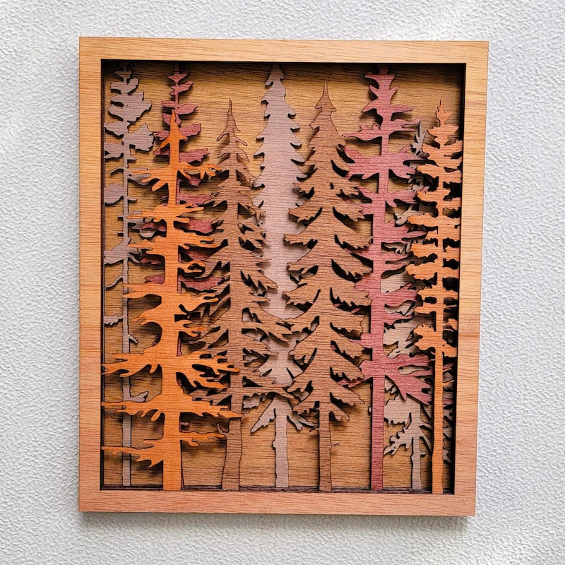 3d Wood Wall Art - Etsy