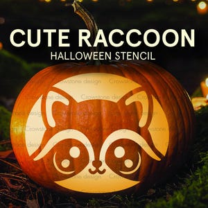 panda stencil for pumpkin