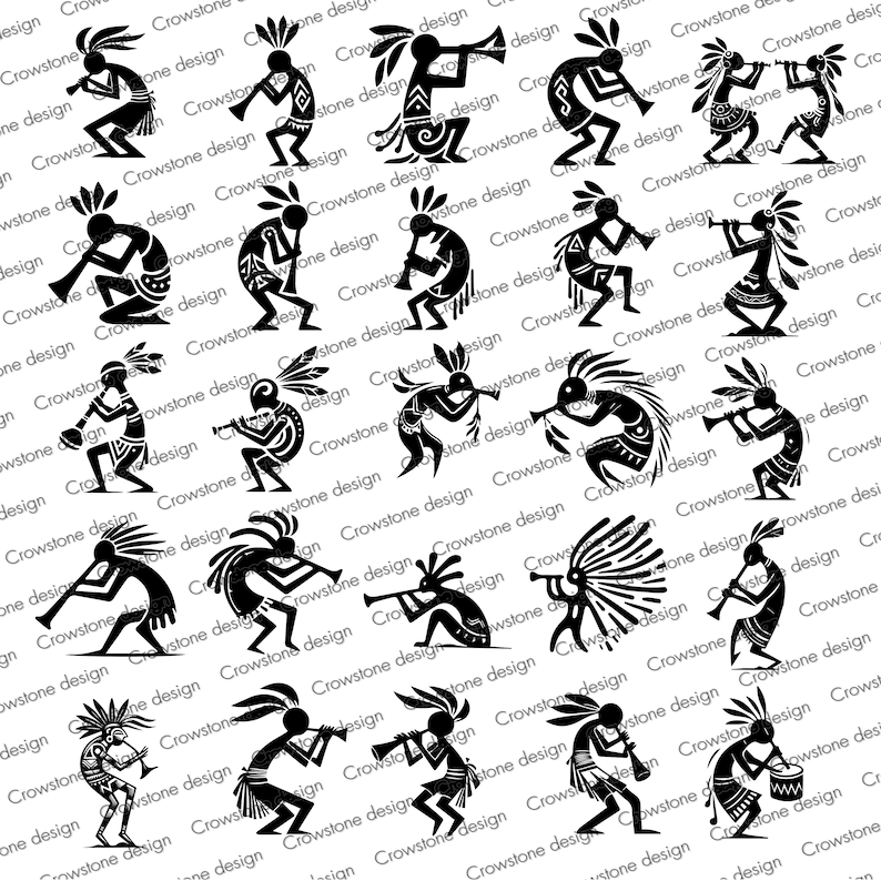 70 Kokopelli SVG Bundle, Commercial Use SVG, Digital Download ...