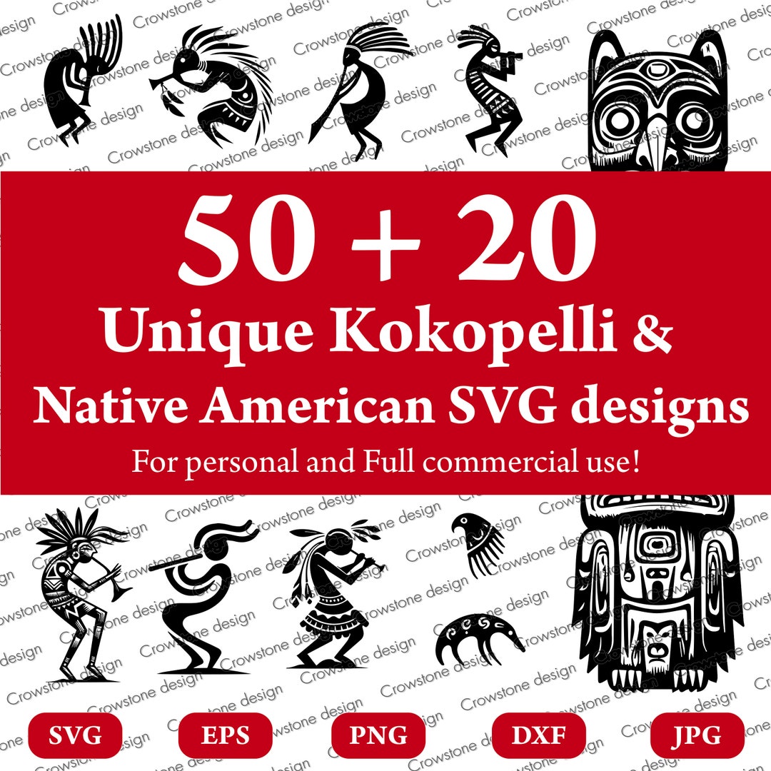 70 Kokopelli SVG Bundle, Commercial Use SVG, Digital Download ...