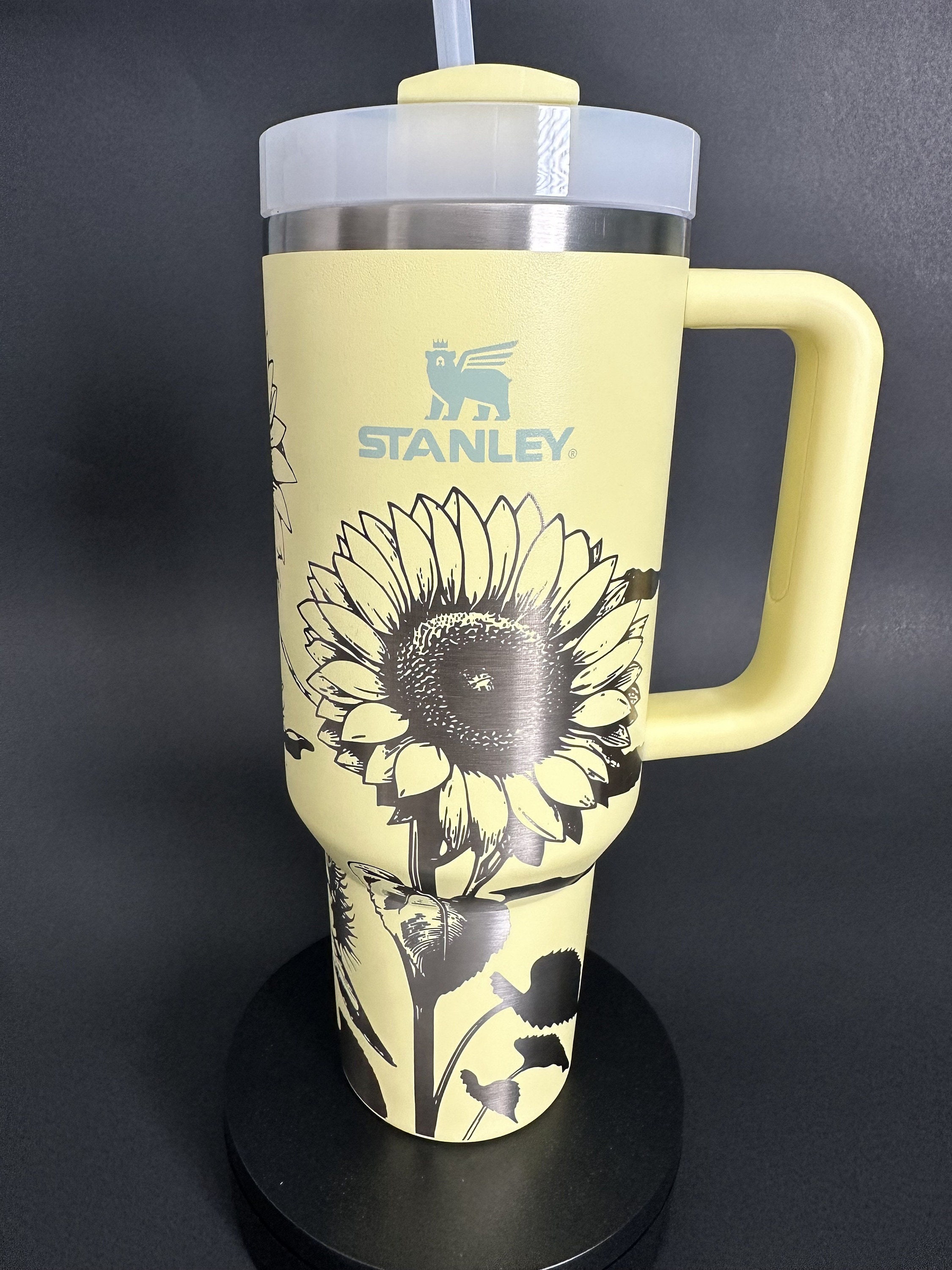 Sunflower Tumbler Wrap SVG, 40 Oz Stanley Tumbler Full Wrap,laser ...