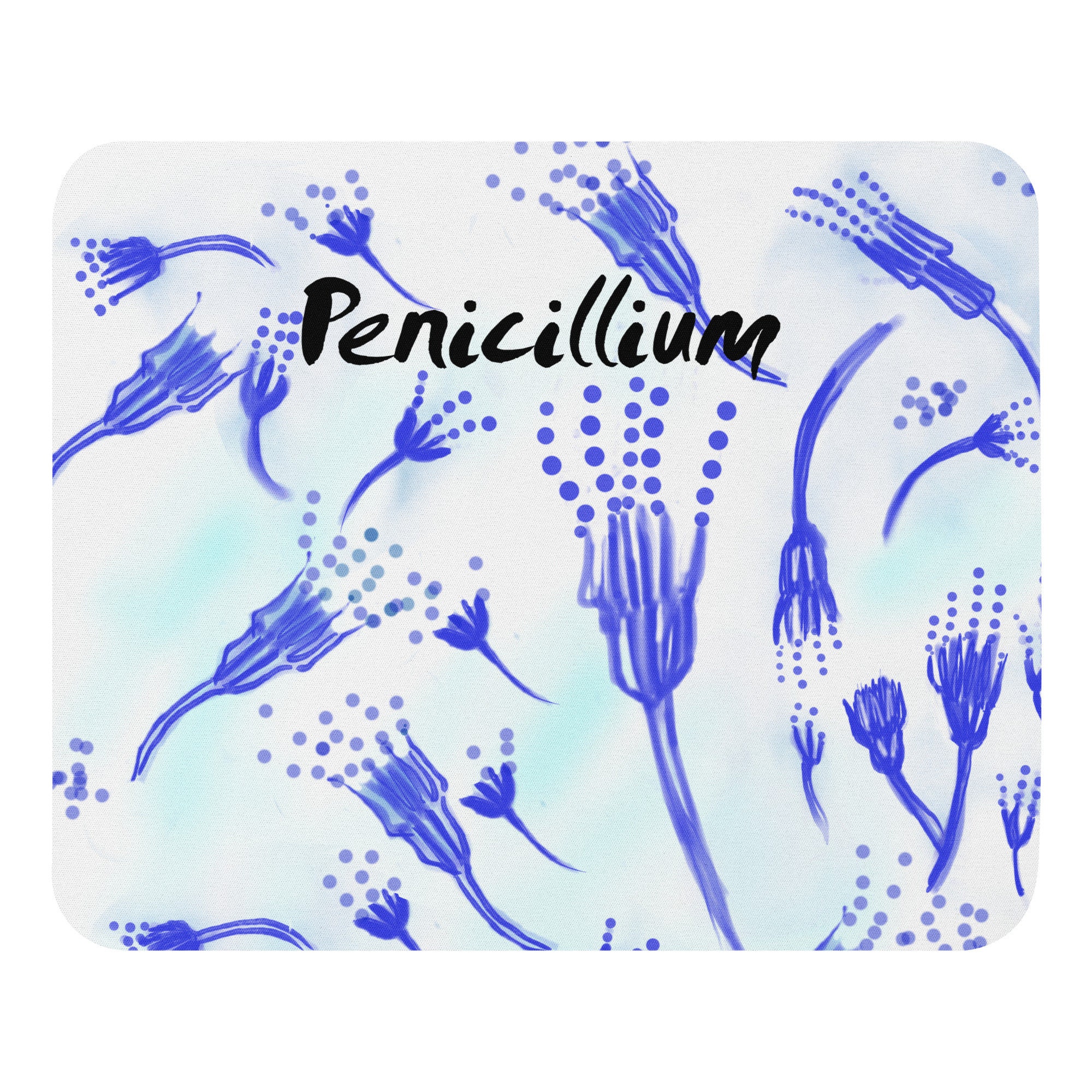 Penicillium Species Scotch Tape Prep Lactophenol Blue Mold Mycology ...