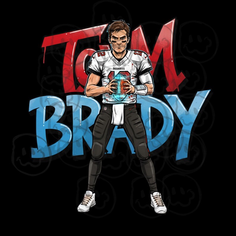 Tom Brady Png - Etsy