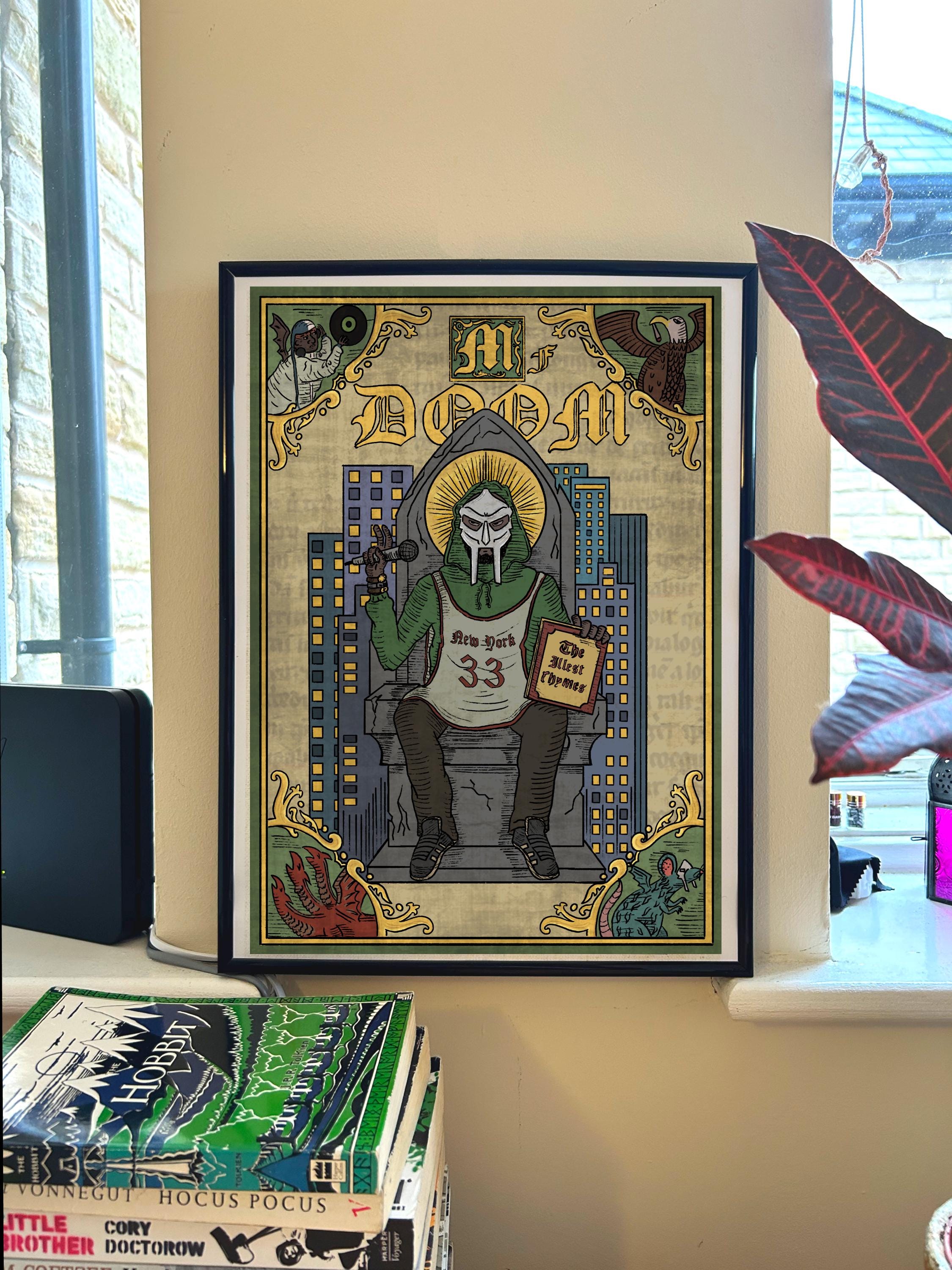 14th Century Style MF DOOM Poster for Decoration at Home - Etsy