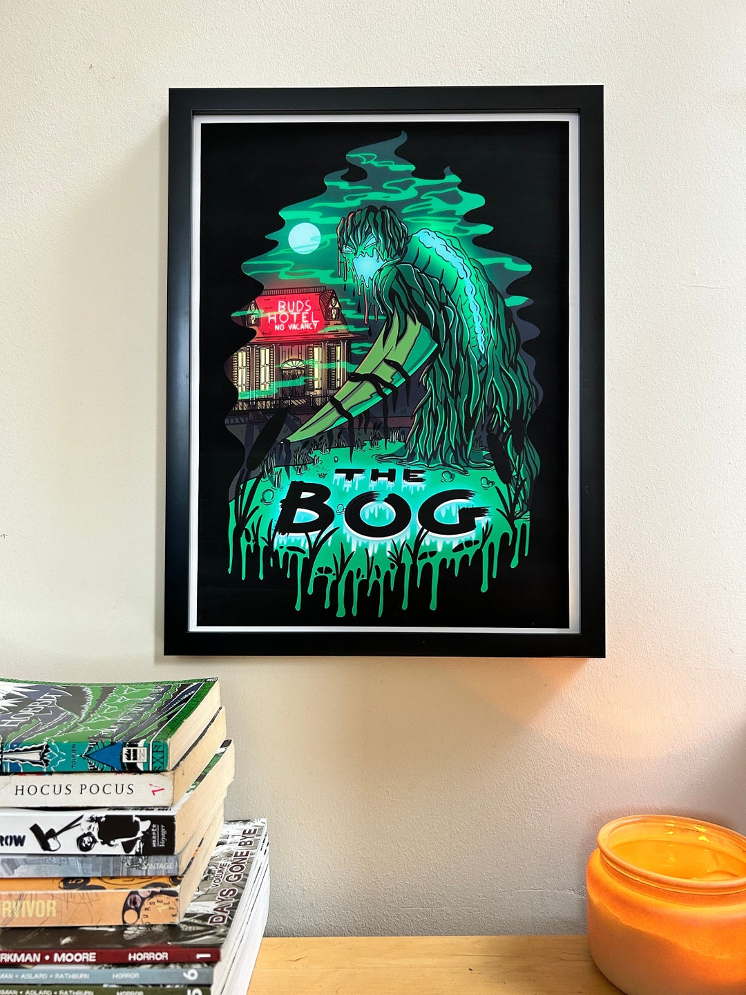 The Bog Classic Movie Poster Style Art High Quality Matte - Etsy