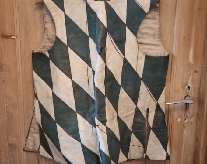 Antique Leather Jester Jacket Theater - Etsy