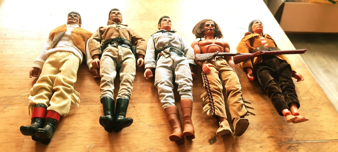 Lone Ranger Dolls 5 Pieces. 60's - Etsy