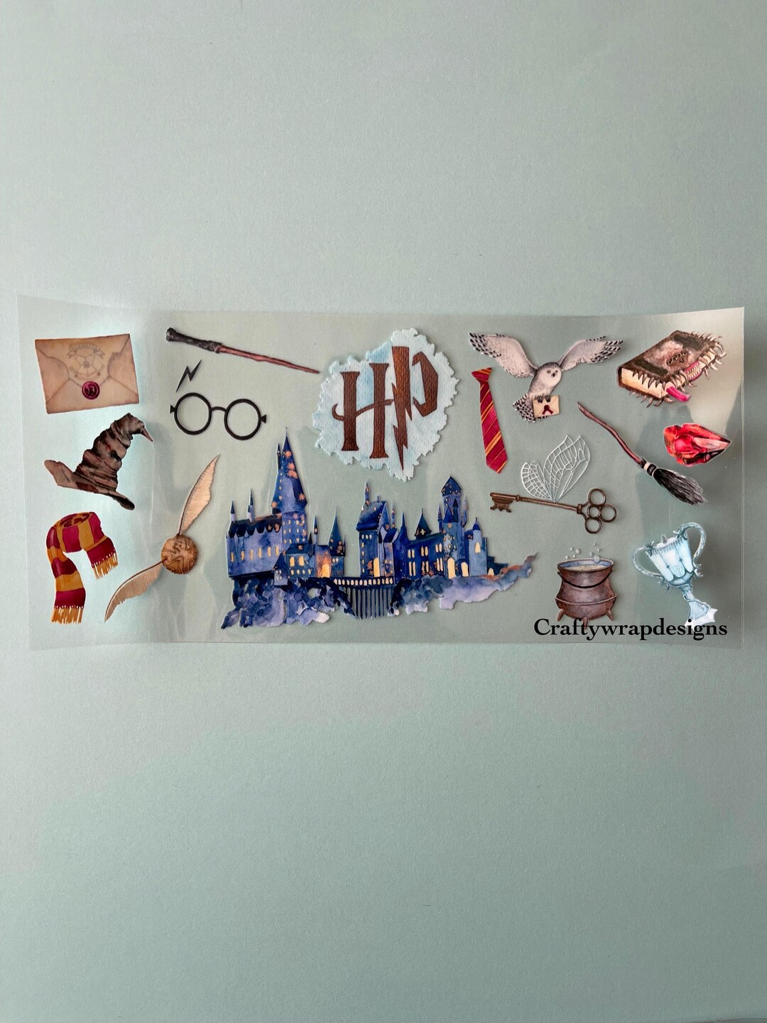 Uvdtf Harry Potter Cup Wrap, Uv Dtf Wraps Transfer, Uvdtf Harry Potter ...