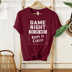 Game Night Custom Shirt, Funny Game Night Shirts, Matching Family Board ...
