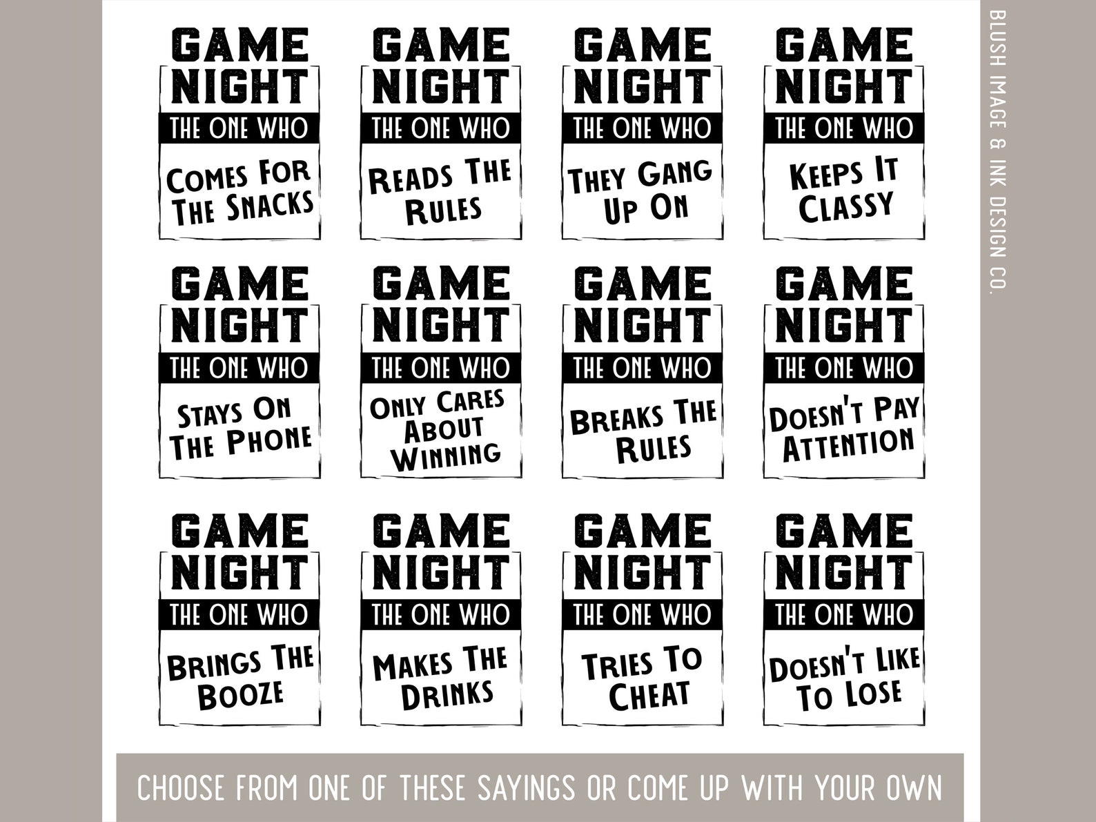 Game Night Custom Shirt, Funny Game Night Shirts, Matching Family Board ...