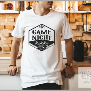 Custom Game Night Shirt, Funny Game Night Shirts, Matching Family Board ...