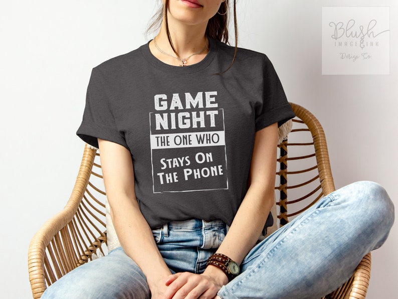 Game Night Custom Shirt, Funny Game Night Shirts, Matching Family Board ...