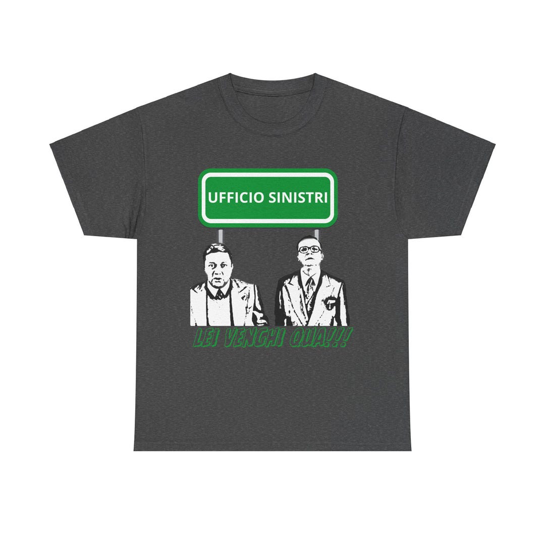 Fantozzi and Filini Shirt Claims Office Italian Comedy Film - Etsy