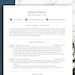 MODERN 1-column Resume Template. 1 Page & 2 Pages CV. Matching Cover ...