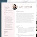 BEAUTICIAN Resume Template. Example Text and Sections Especially for ...