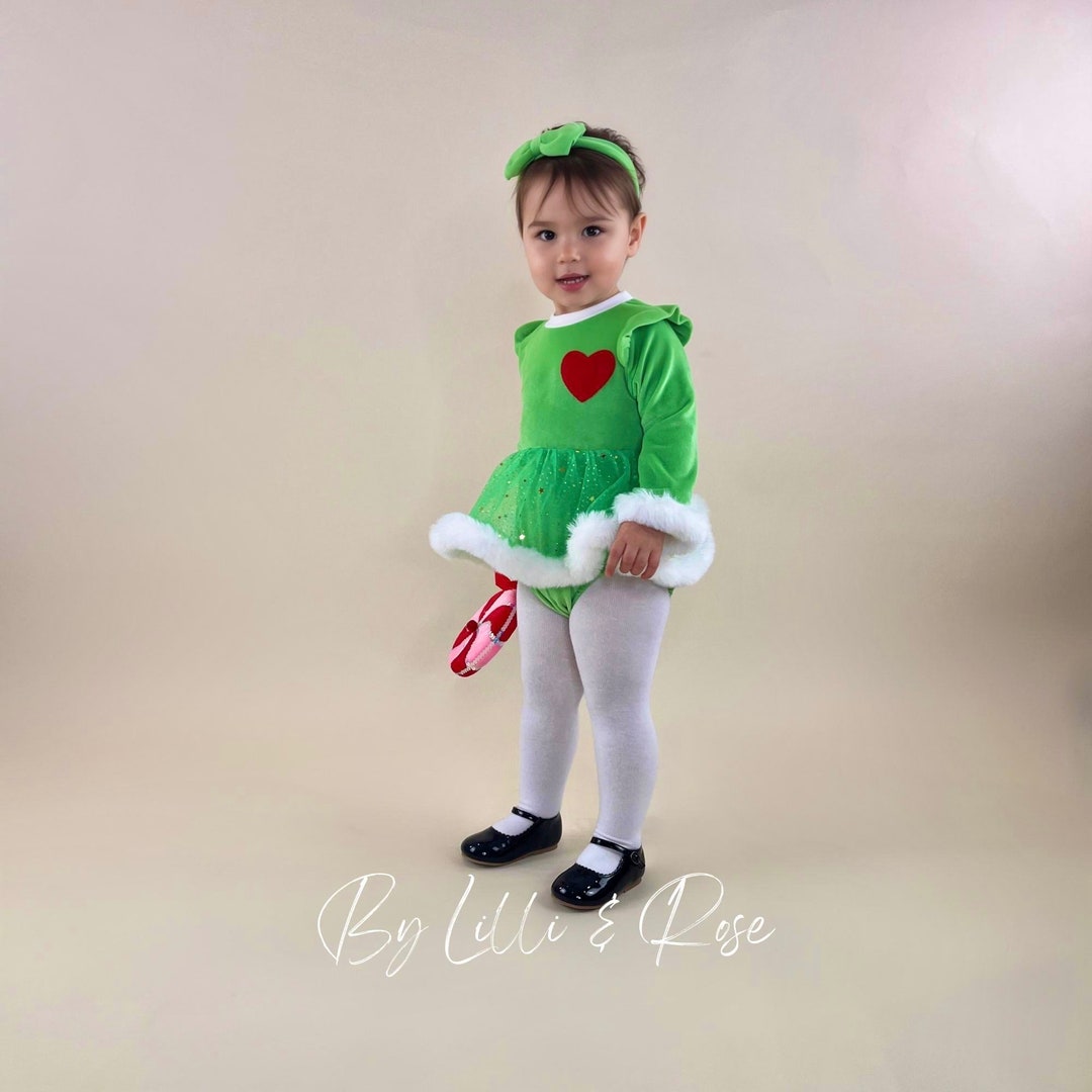 Christmas Elf Dress Romper Christmas Photography Outfit - Etsy