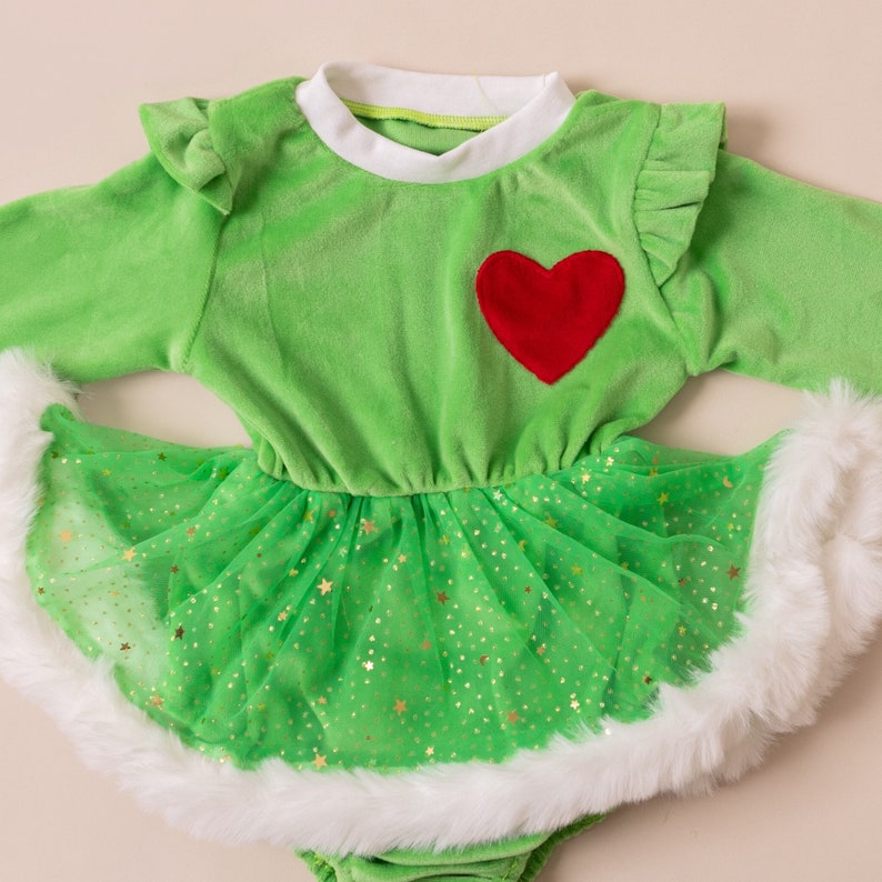 Christmas Elf Dress Romper Christmas Photography Outfit - Etsy