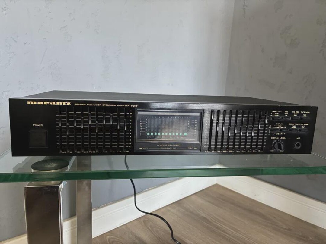 Marantz EQ551 Graphic Equalizer – Vintage Spectrum Analyzer - Etsy
