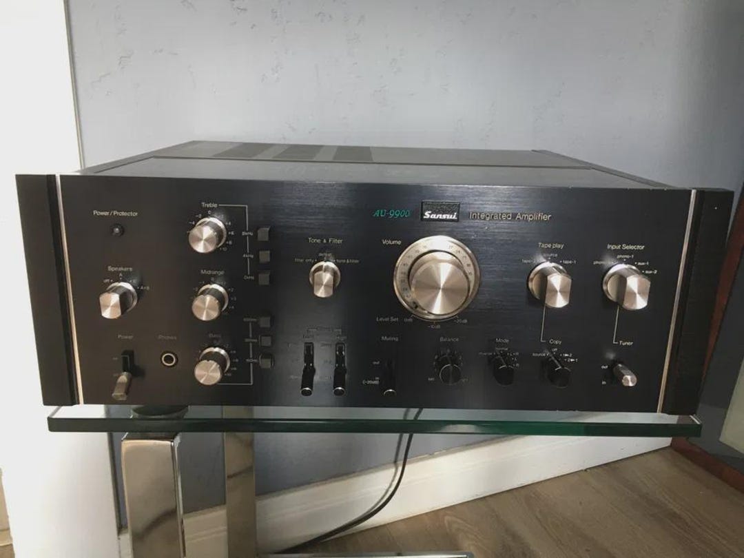 Sansui AU-9900 – Vintage High-end Integrated Amplifier (fully Restored ...