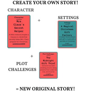 Storytelling Printable Pdf Adventure Card Game for Kids Creative ...