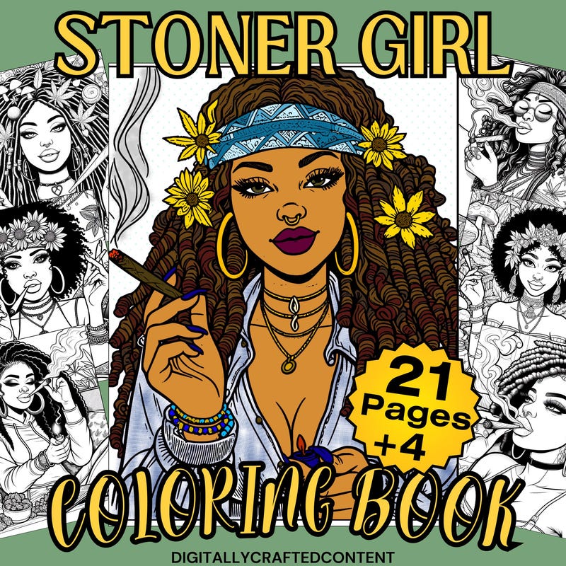 420 Coloring Pages - Etsy
