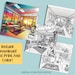 50 Tiny Home Interiors Coloring Book Pages | Relaxing Adult and Teen ...