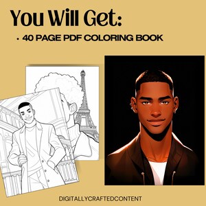 40 Black Men Coloring Pages | the Everyday Black Man Coloring Book for ...